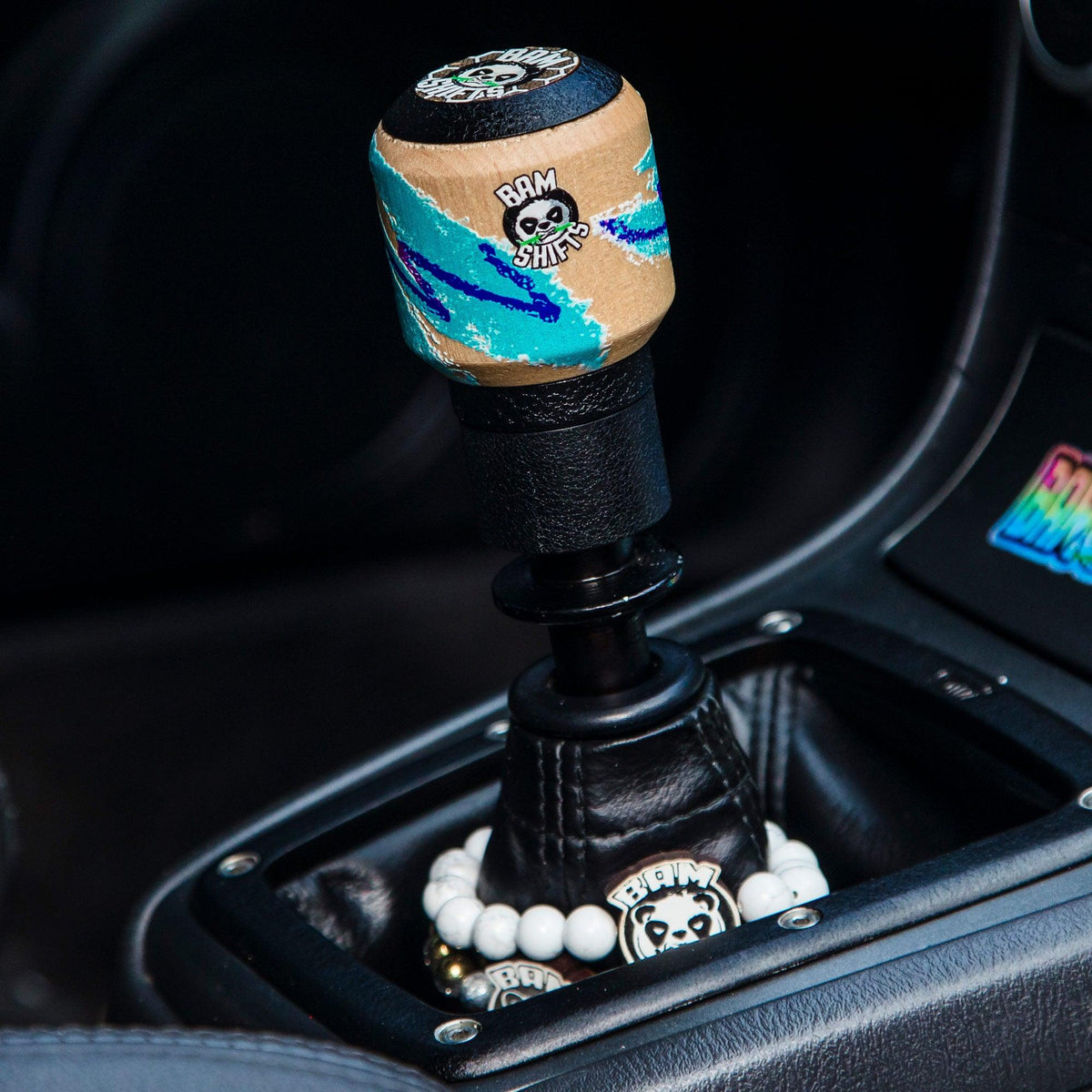 Jazzy | Inked BamBall Shift Knob | BAM SHIFTS