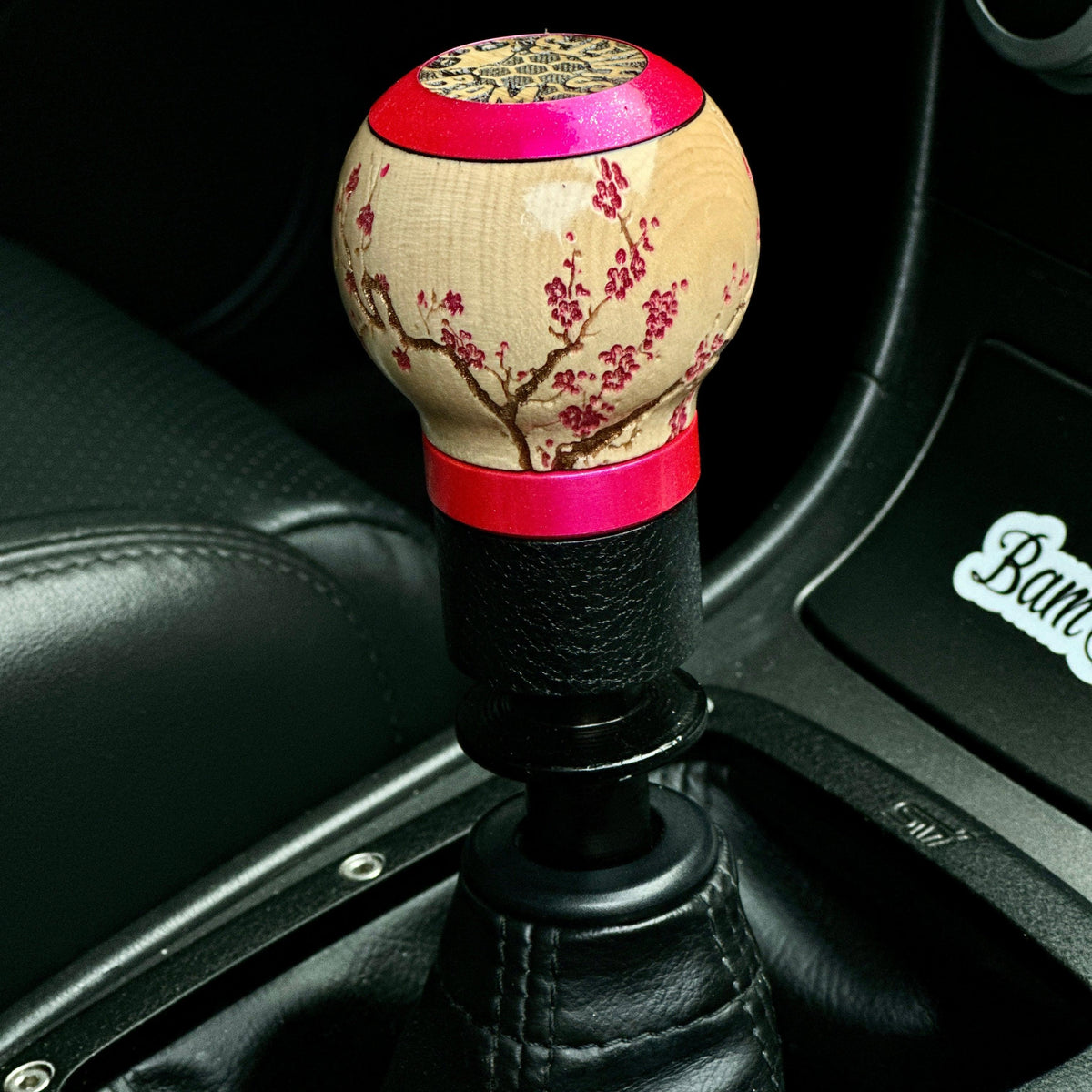 Cherry Blossoms | Engraved Shift Knob | BAM SHIFTS