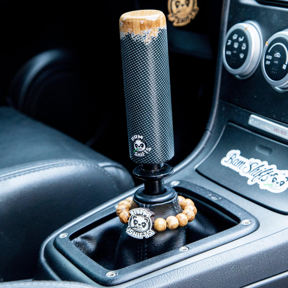 Carbon | Custom Bamboo Shift Knob | BAM SHIFTS