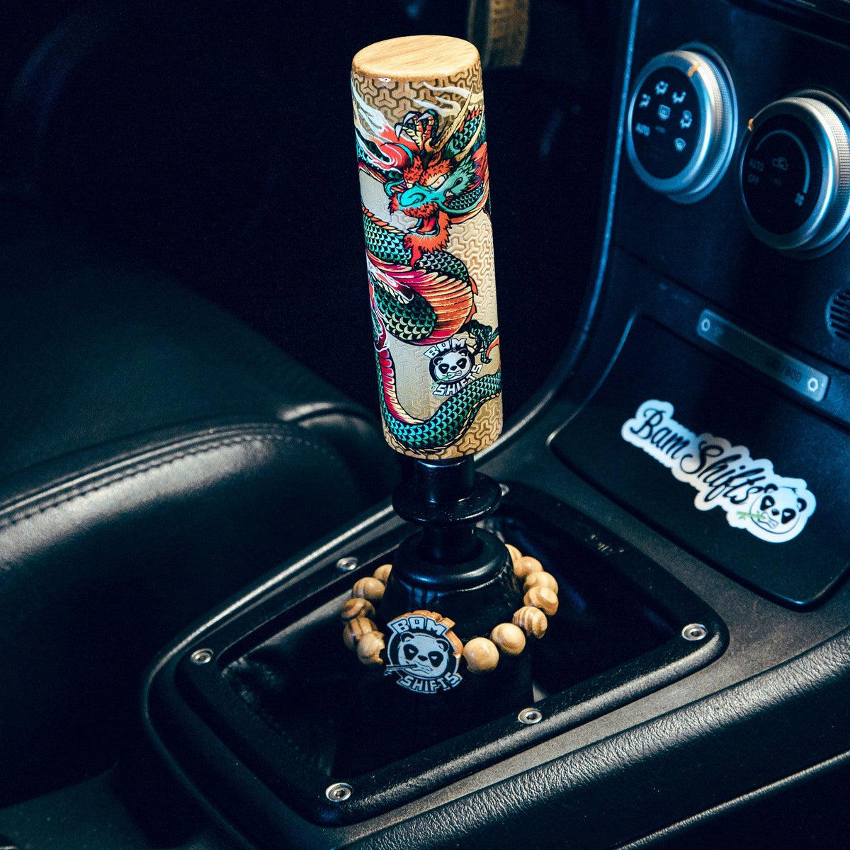 Dragon Grip | Custom Bamboo Shift Knob | BAM SHIFTS