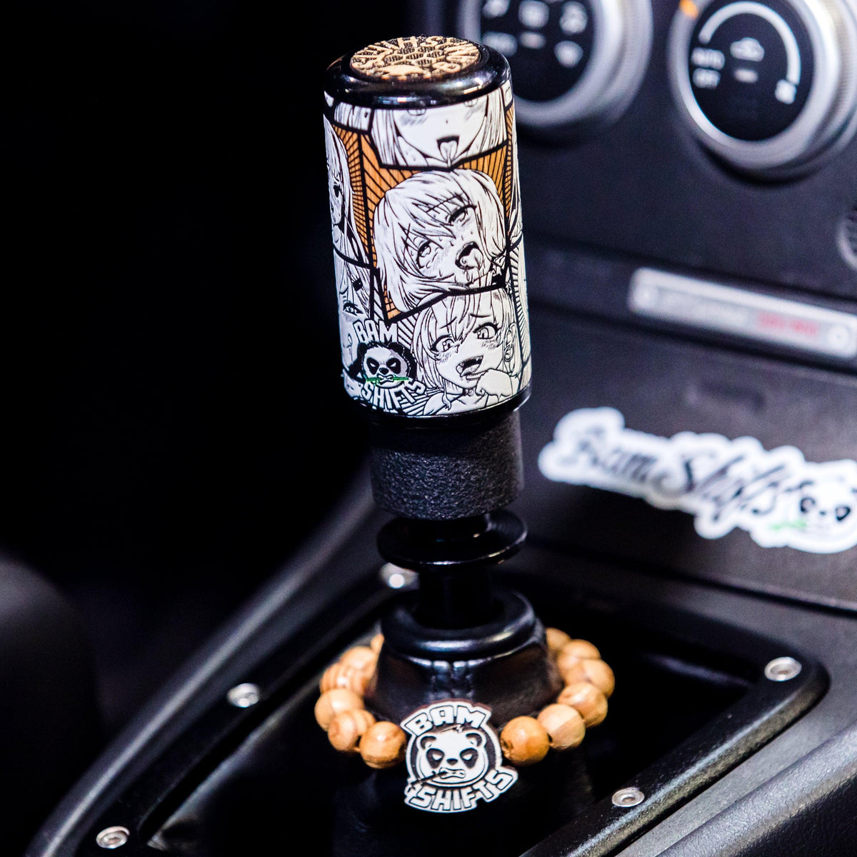 Comic | Bamboo and Aluminum Shift Knob | BAM SHIFTS