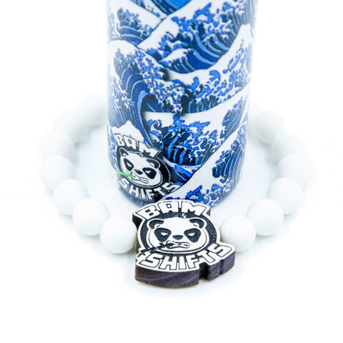 White Agate Shifter Beads – BAM SHIFTS